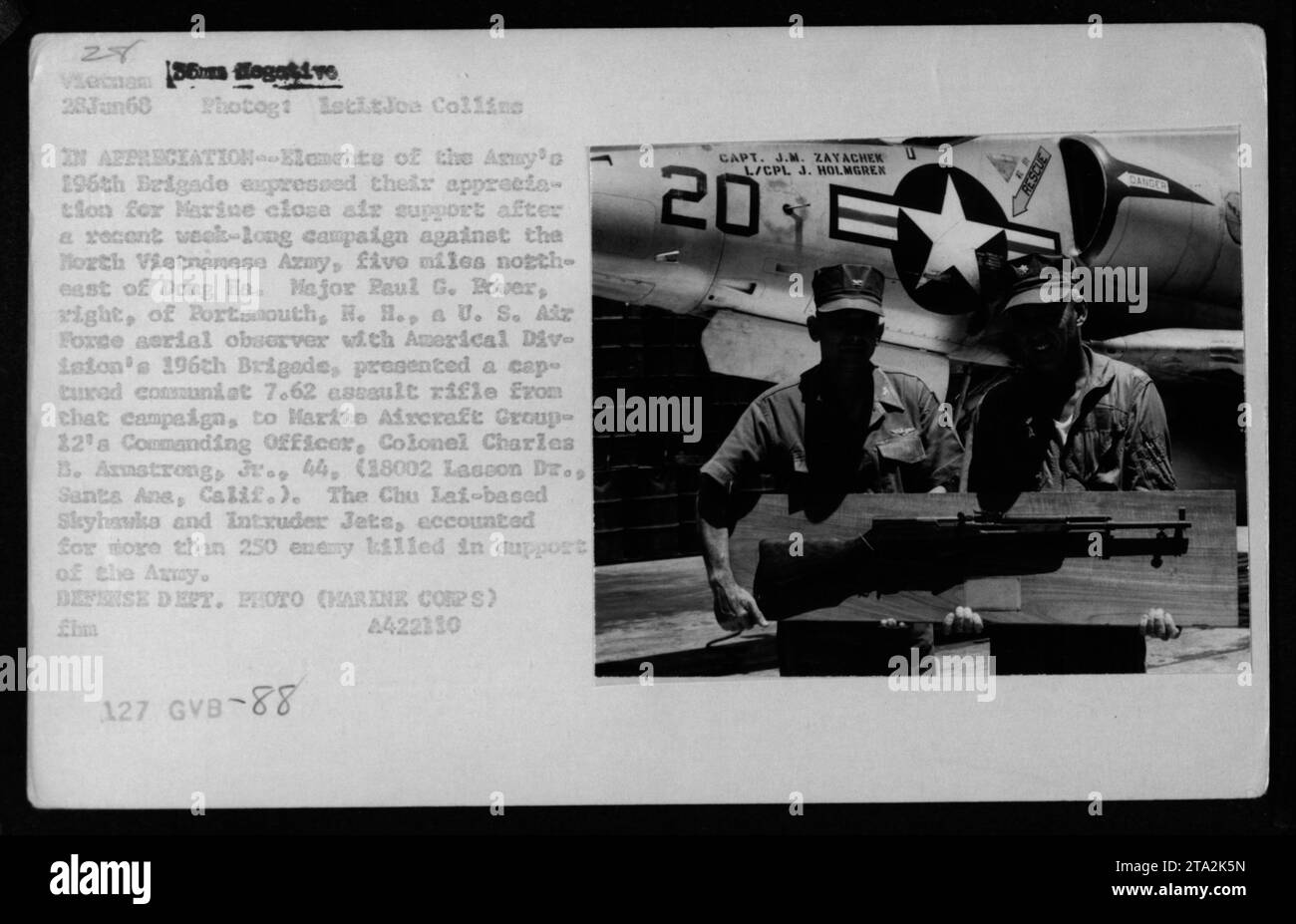 Colonel charles b armstrong hi-res stock photography and images - Alamy