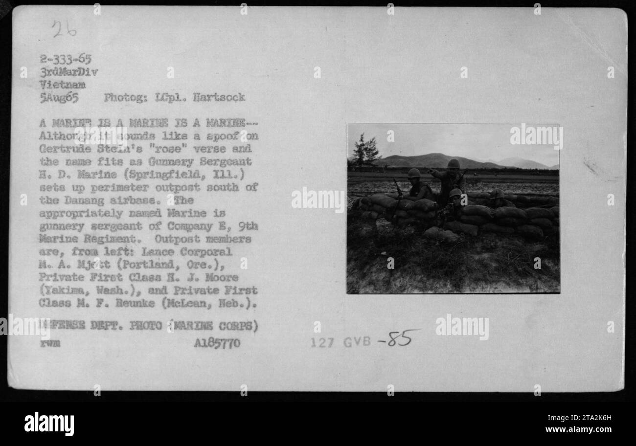 Lance corporal m a mjett hi-res stock photography and images - Alamy