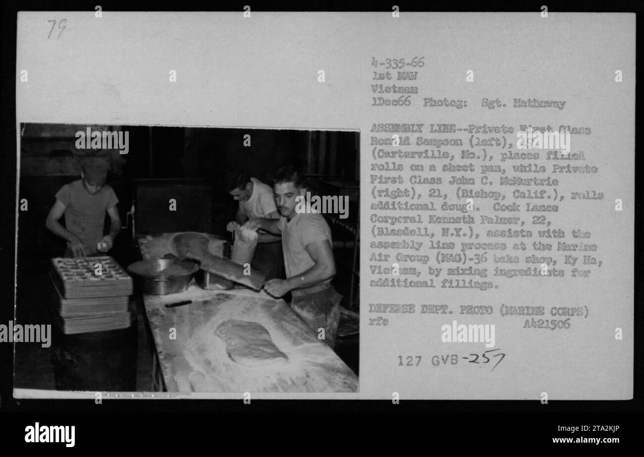 Private First Class Ronald Sampson and Private First Class John C ...