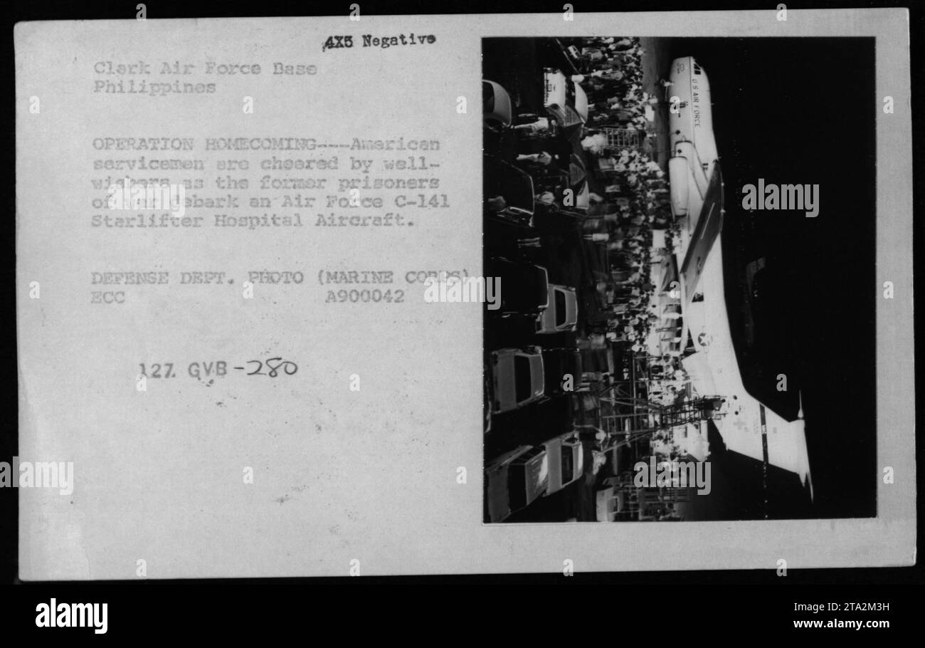 Clark air force base repatriation process hi-res stock photography and ...