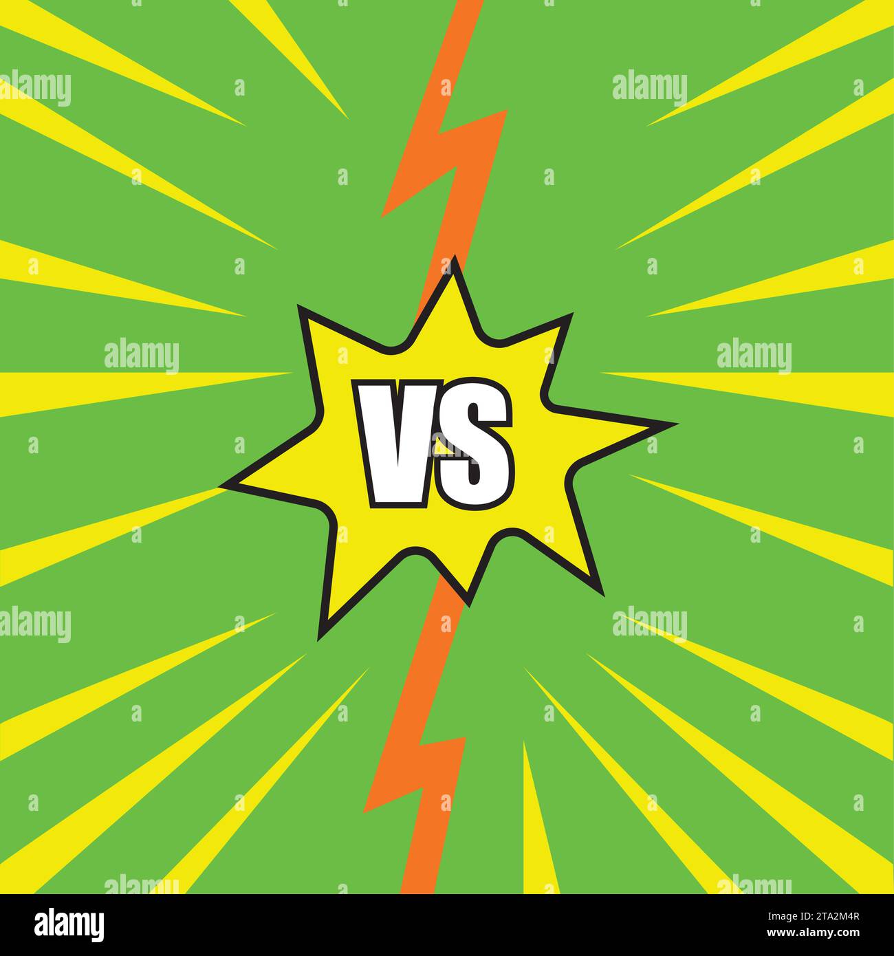 Colored comic book page with halftone effect and bubble chat Vector ...
