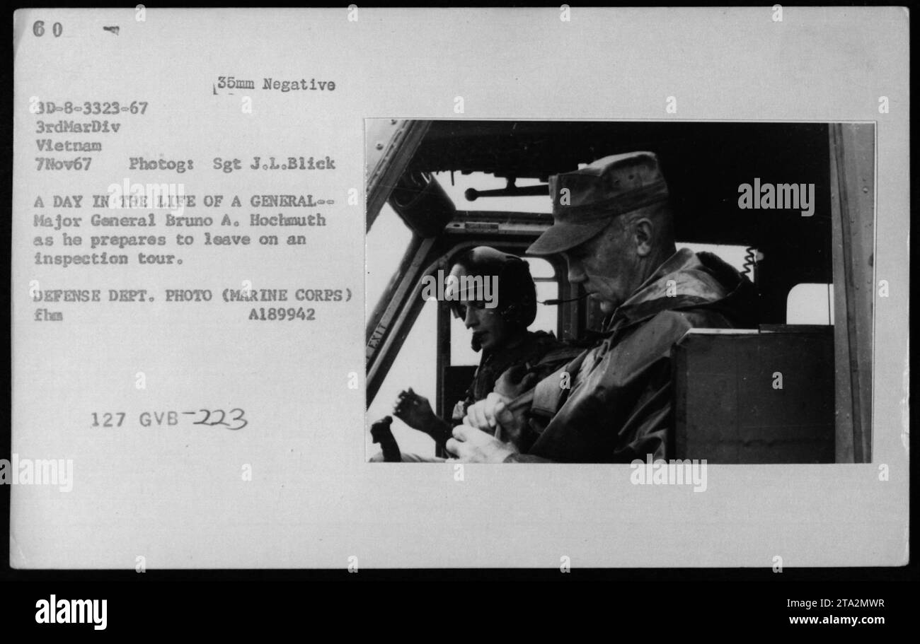 Major general bruno a hochmuth Black and White Stock Photos & Images ...