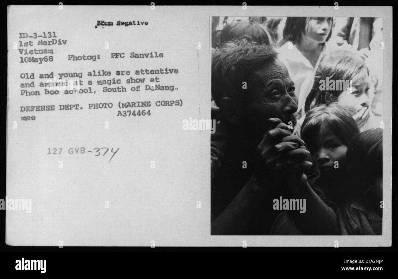 On May 10, 1968, Corporal Yank photographed Vietnamese civilians at ...