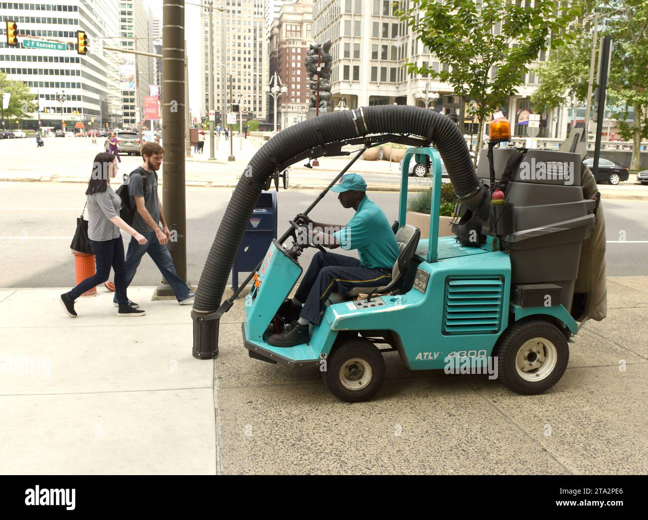 Road sweepers broom hi-res stock photography and images - Alamy