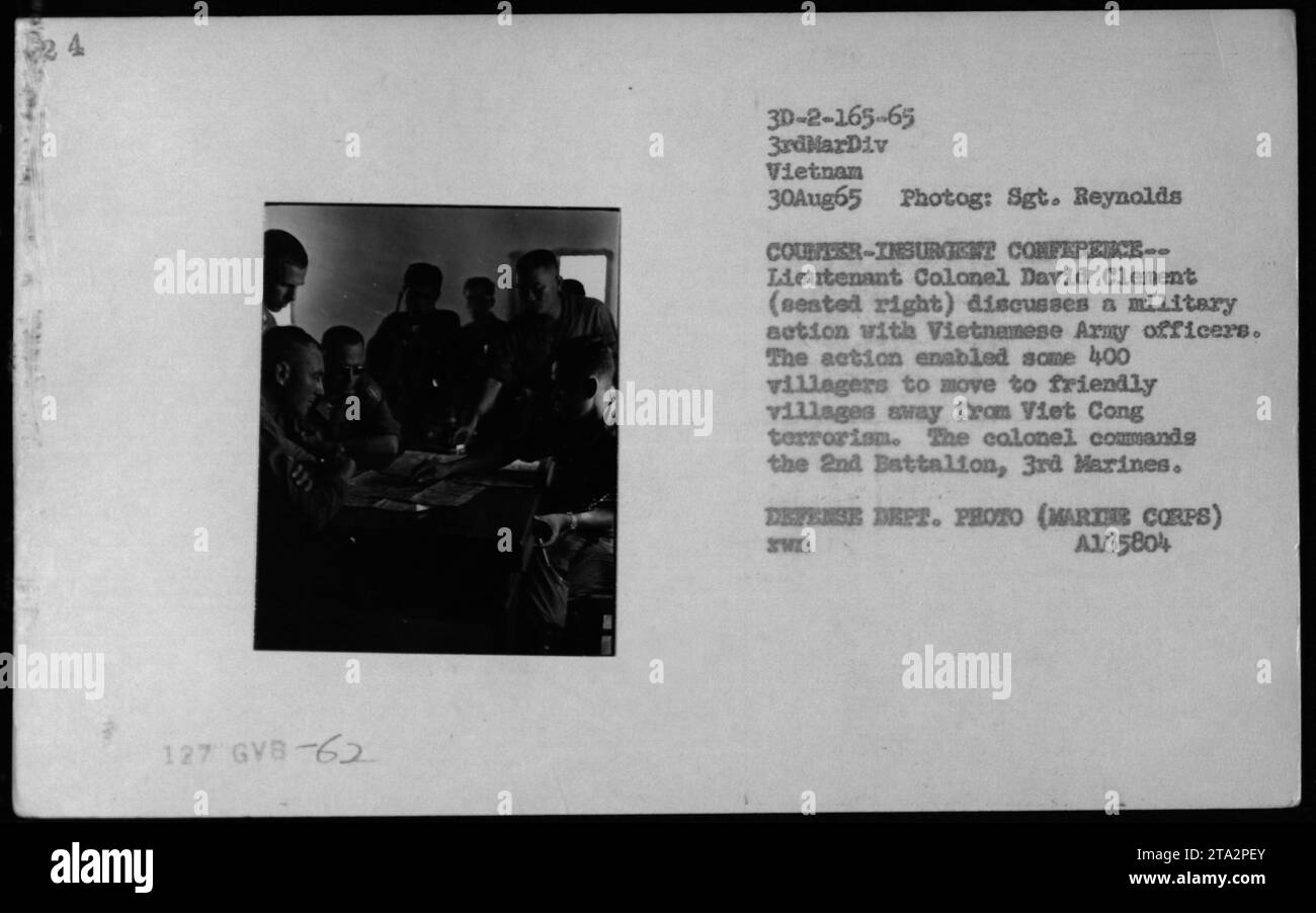 Lieutenant Colonel David Clement, of the 2nd Battalion, 3rd Marines ...