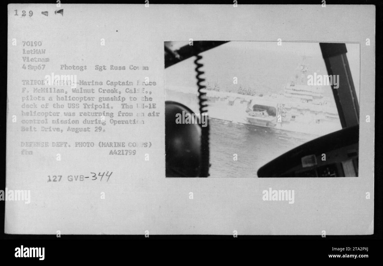 Marine captain bruce f mcmillan hi-res stock photography and images - Alamy