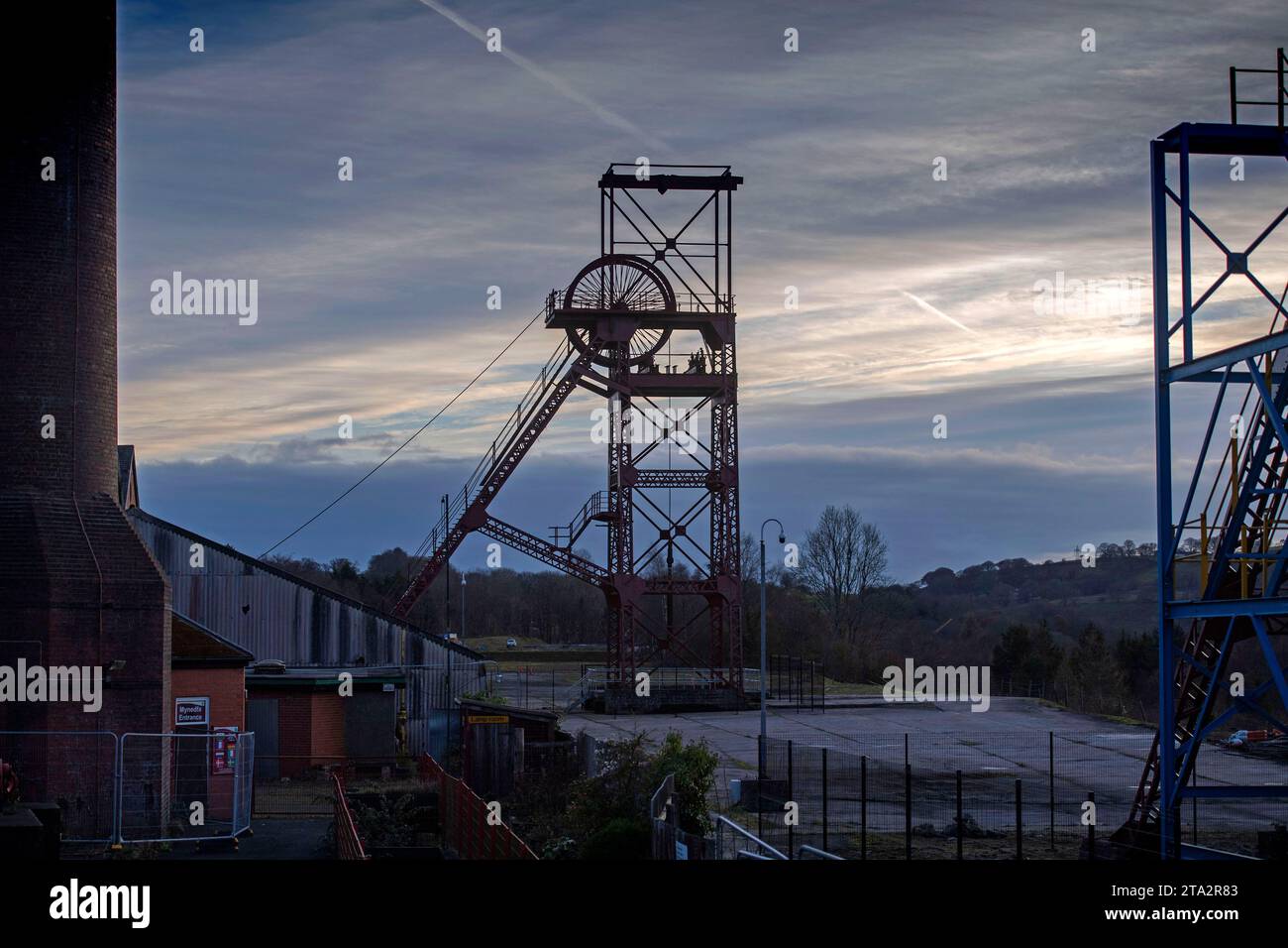 Cefn Coed Colliery Museum in Crynant in the Neath Valley Stock Photo ...