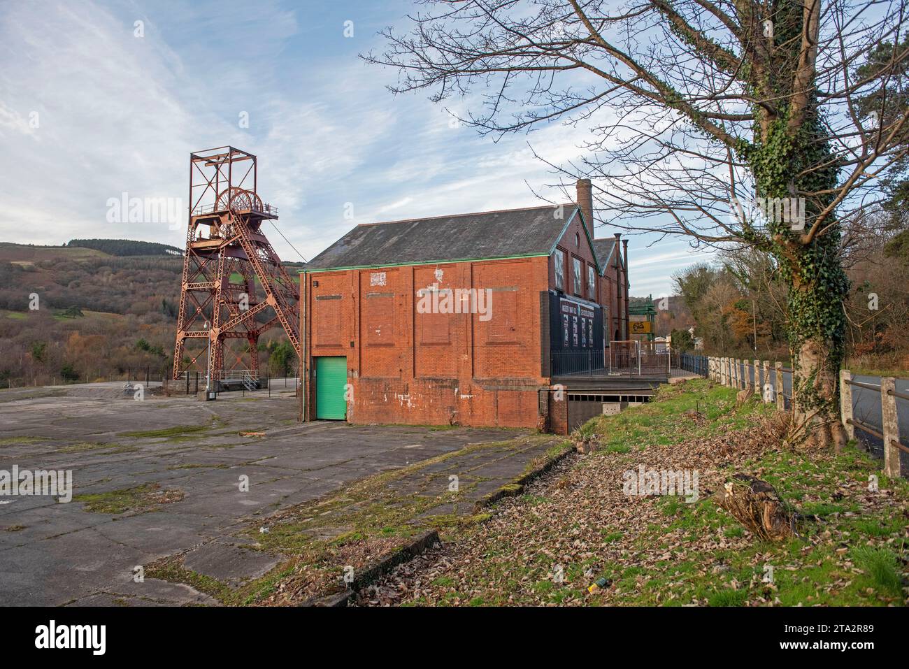 Cefn Coed Colliery Museum in Crynant in the Neath Valley Stock Photo ...