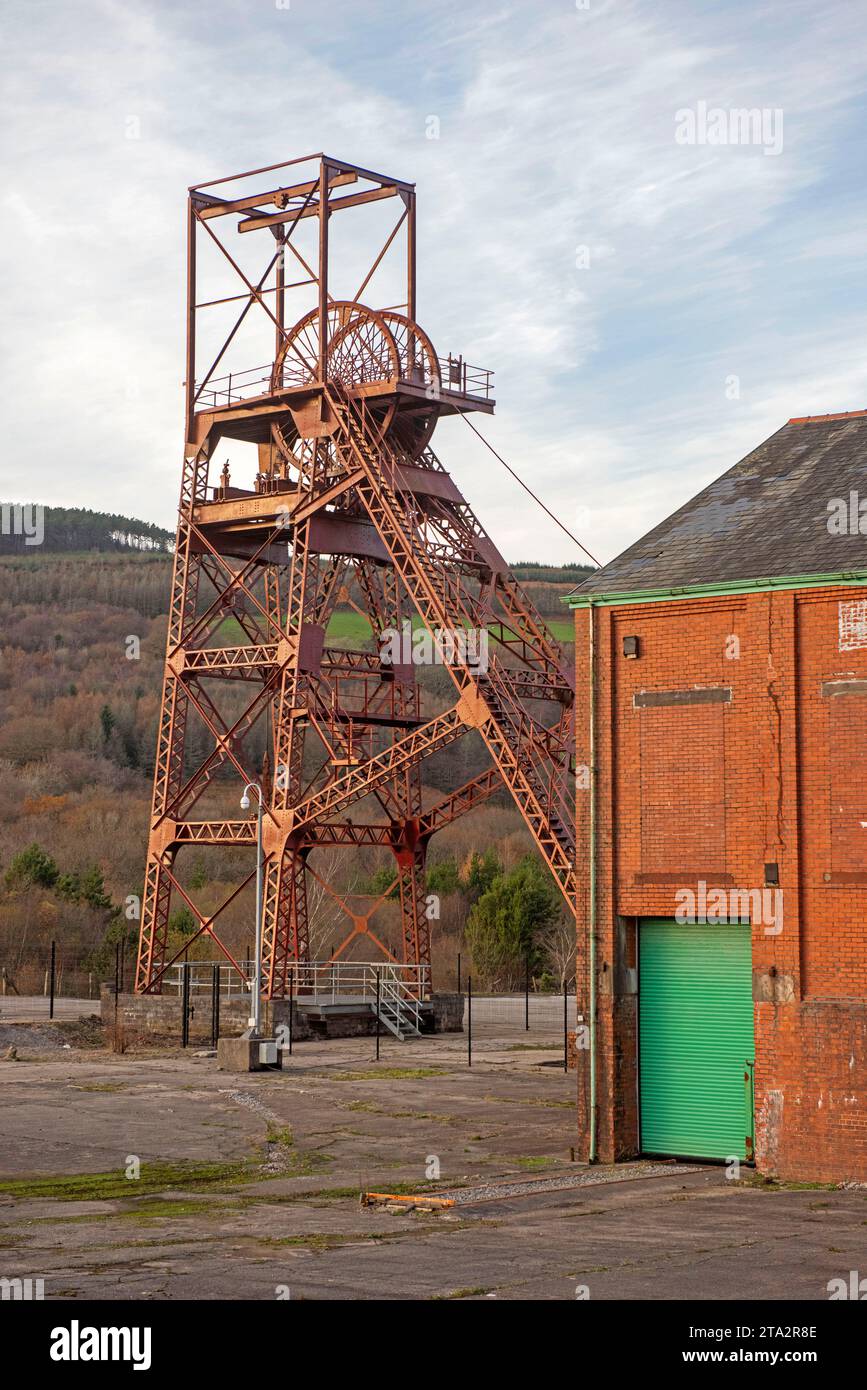 Cefn Coed Colliery Museum in Crynant in the Neath Valley Stock Photo ...