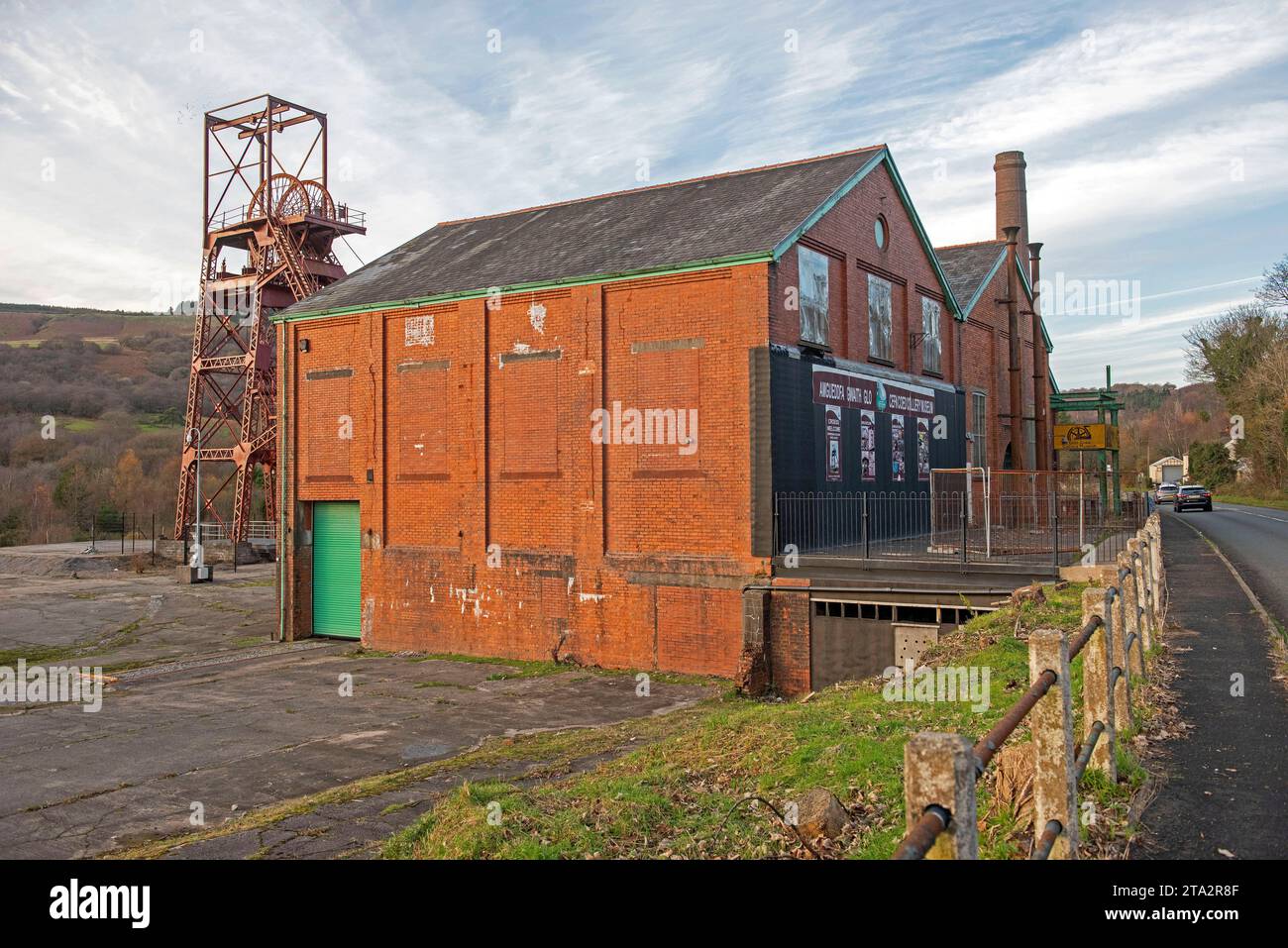 Cefn Coed Colliery Museum in Crynant in the Neath Valley Stock Photo ...