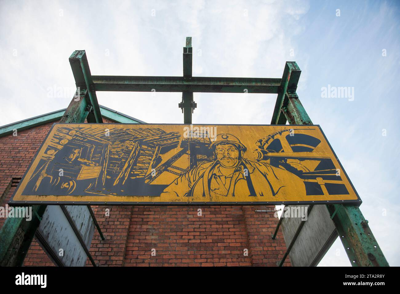 Cefn Coed Colliery Museum in Crynant in the Neath Valley Stock Photo ...