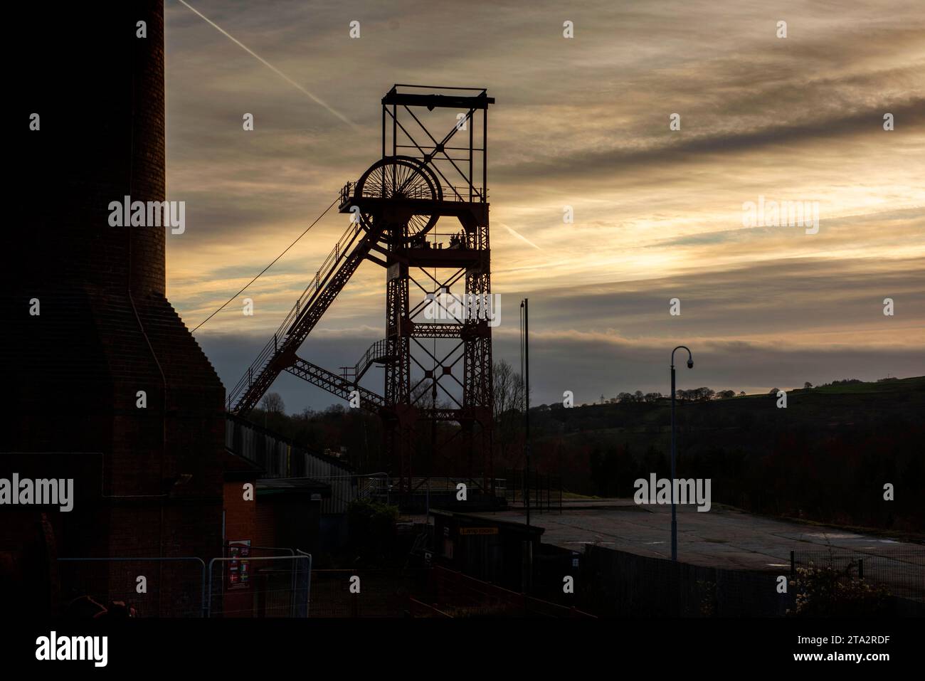 Cefn Coed Colliery Museum in Crynant in the Neath Valley Stock Photo ...