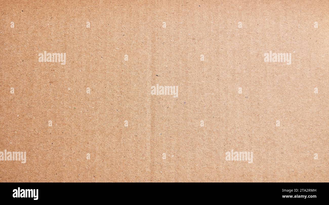 Brown cardboard carton material texture background Stock Photo - Alamy