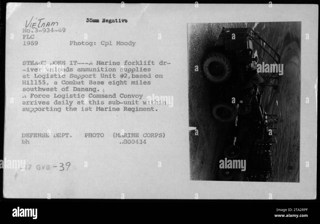 Marine forklift Black and White Stock Photos & Images - Alamy