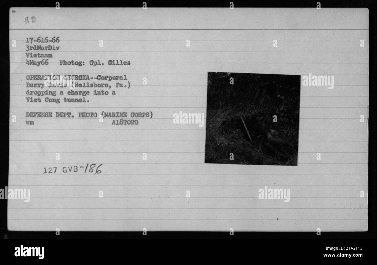 Corporal barry davis hi-res stock photography and images - Alamy