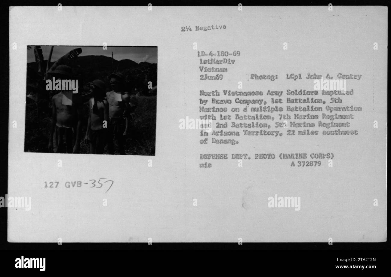 On June 2, 1969, suspected Viet Cong and North Vietnamese Army soldiers ...