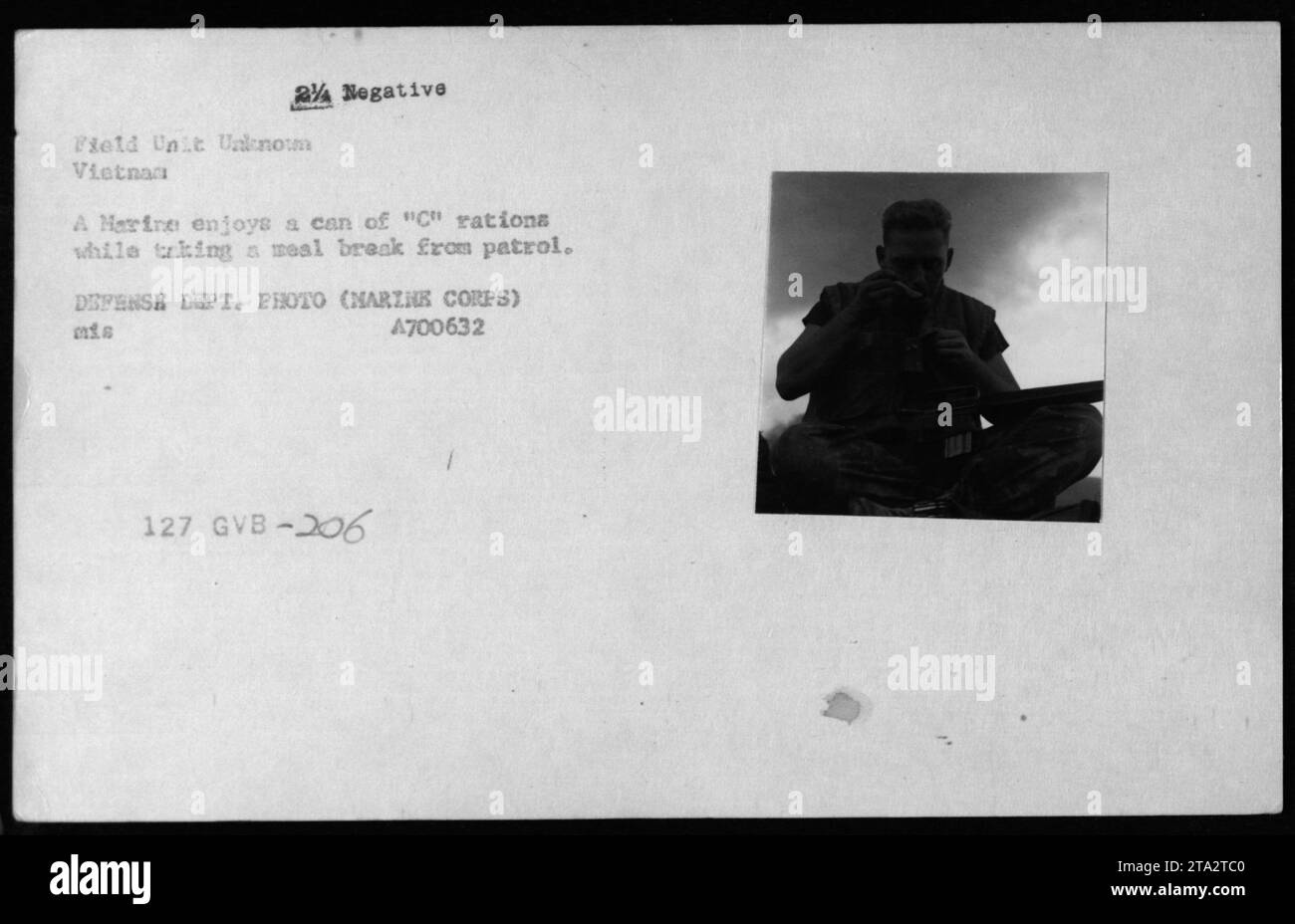 Soldier c rations hi-res stock photography and images - Alamy