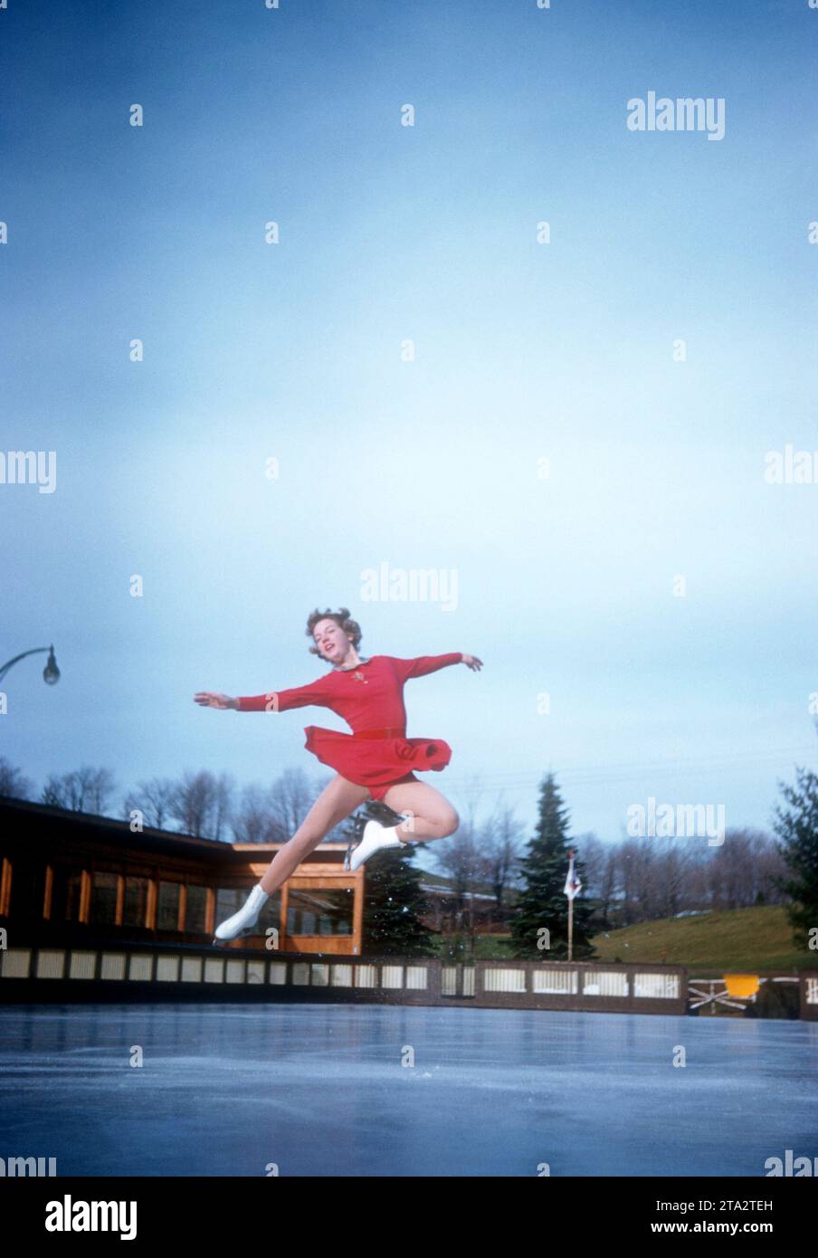 LIBERTY, NY - NOVEMBER 29: Figure skating champion Tenley Albright ...