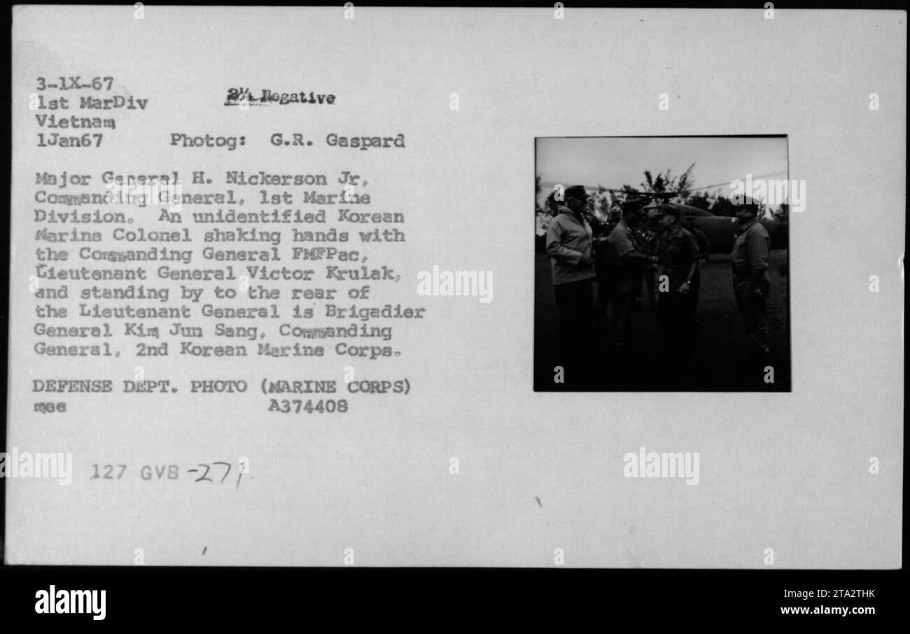In 1967, General William Westmoreland, Senator Harry F. Byrd, and Vice ...