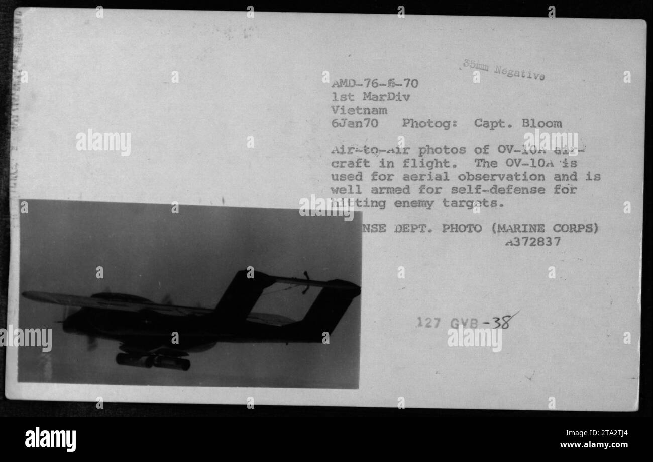 Ov 10a aircraft Black and White Stock Photos & Images - Alamy