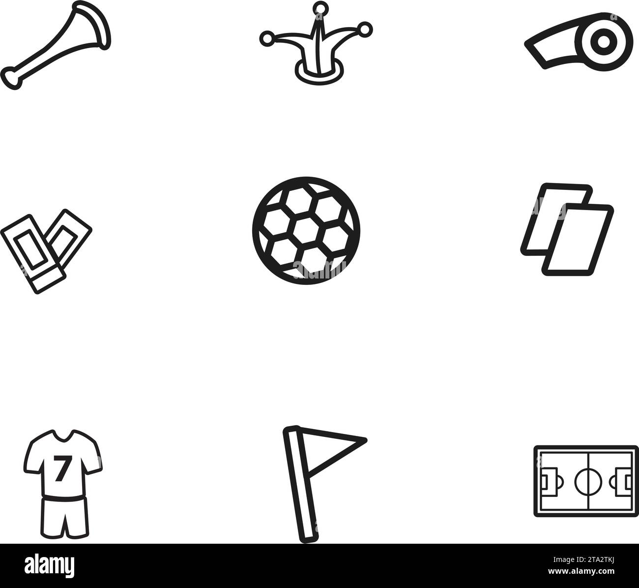 Set of different sport stadium icons Flat design Vector Stock Vector ...