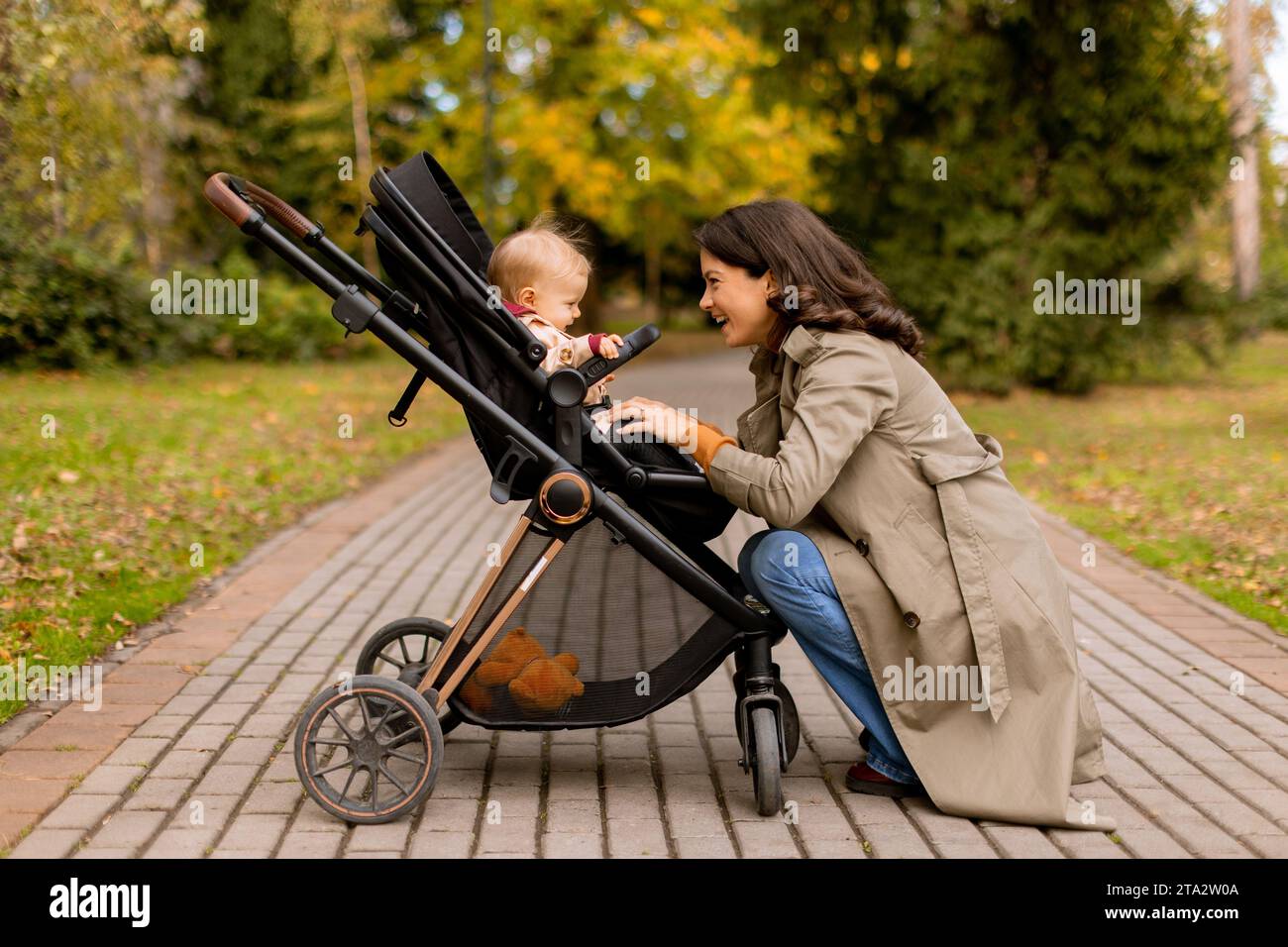 Adult baby in a pram adult baby hi-res stock photography and images - Alamy