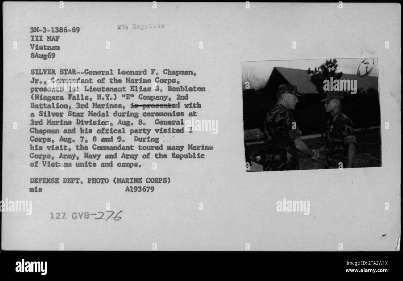 1st lieutenant elias s benbleton Black and White Stock Photos & Images ...