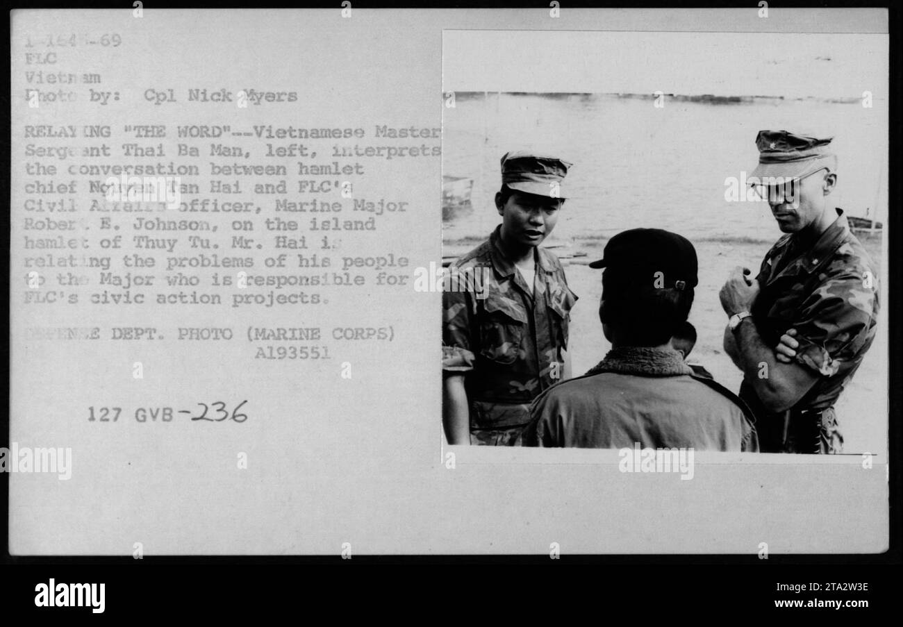 Vietnamese master sergeant thai ba man hi-res stock photography and ...