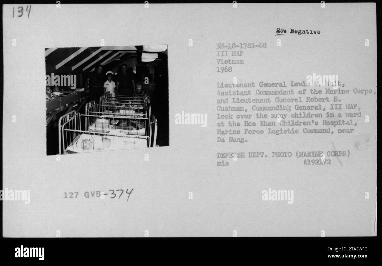 Lt general robert e cushman hi-res stock photography and images - Alamy