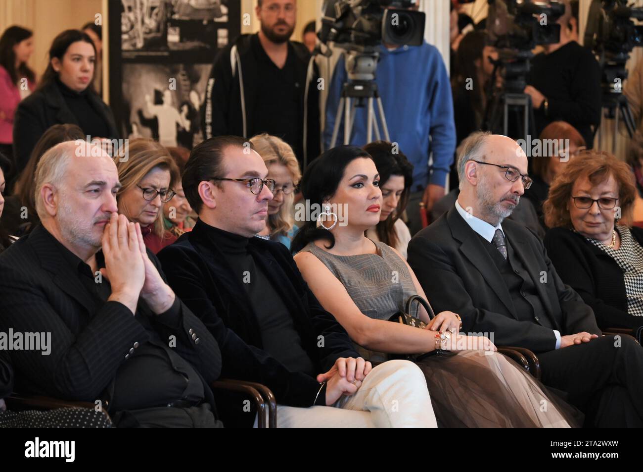 Milan, Italy. 28th Nov, 2023. Milan, Italy DON CARLO presentation of ...