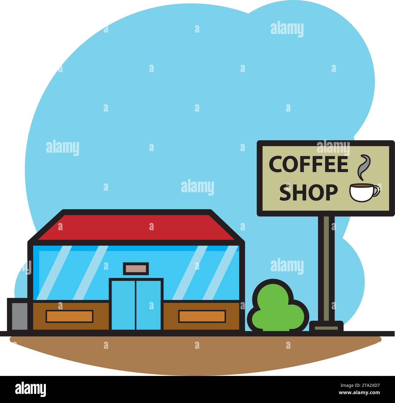 Beverage market Stock Vector Images - Alamy