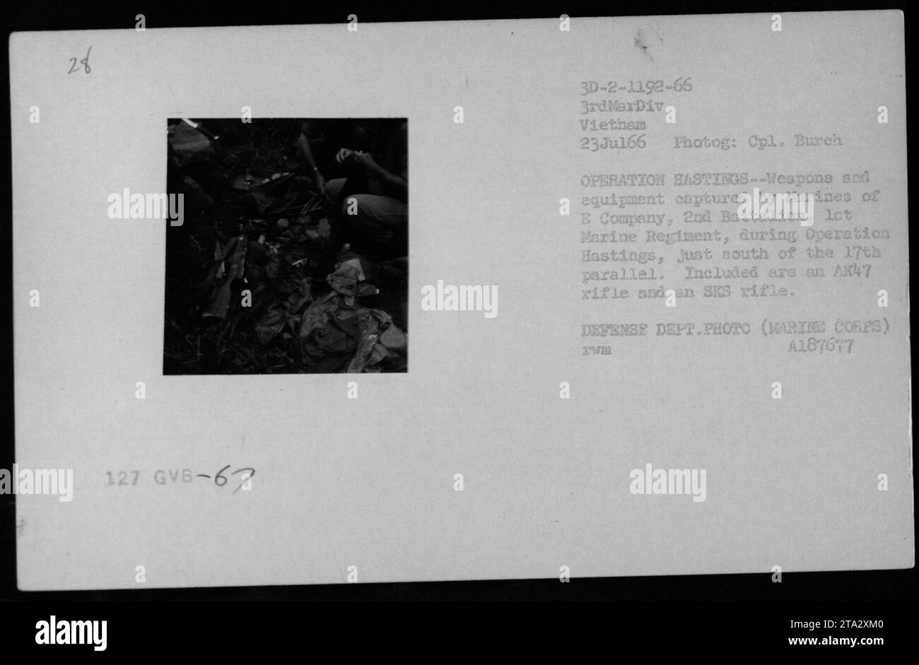 Captured weapons during the vietnam war hi-res stock photography and ...