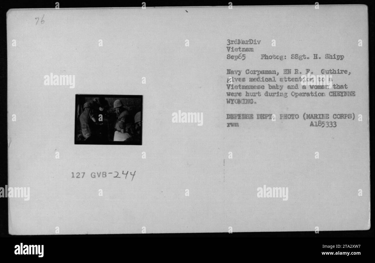 Vietnam 1965 navy Black and White Stock Photos & Images - Alamy