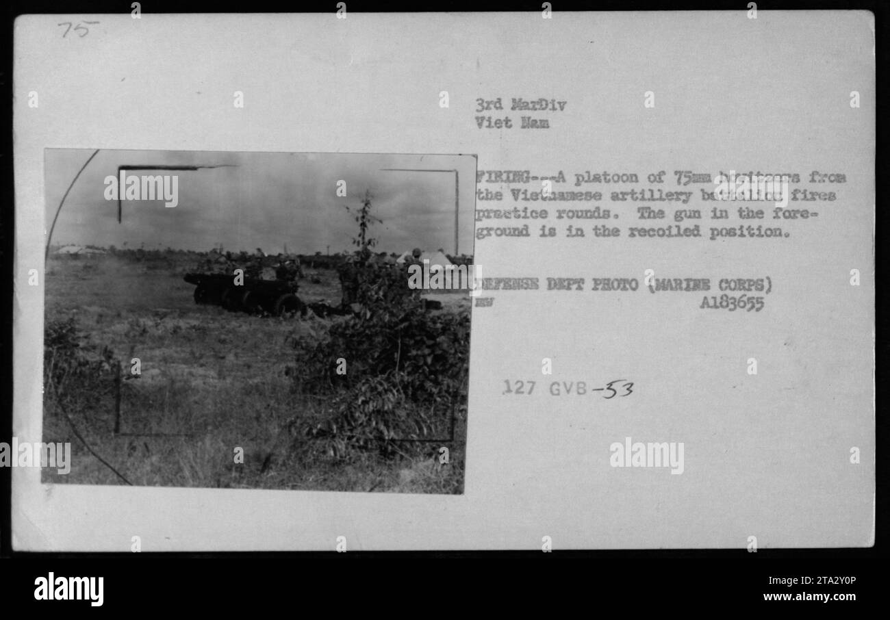 Vietnamese artillery battalion hi-res stock photography and images - Alamy