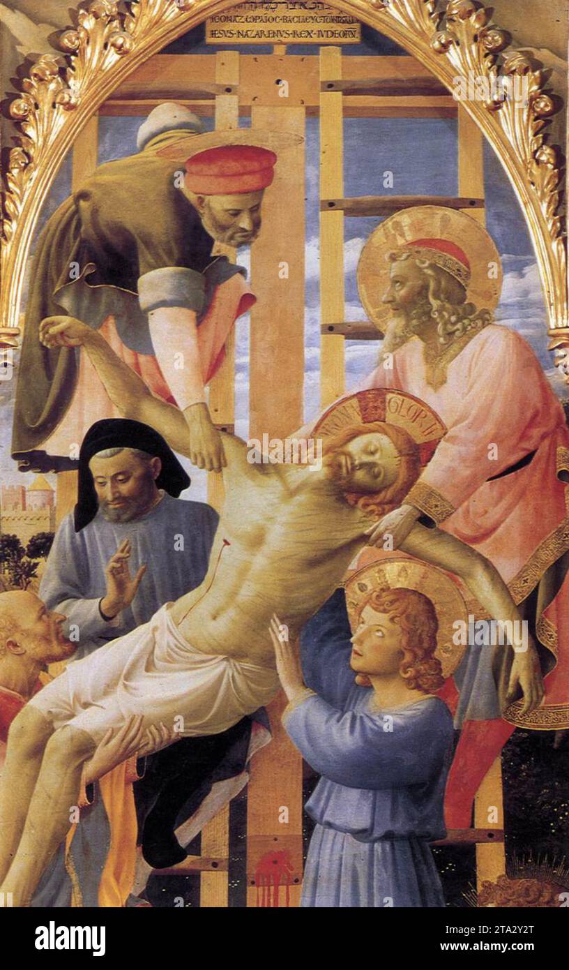 Fra angelico deposition hi-res stock photography and images - Alamy