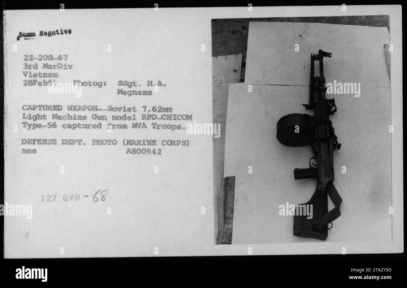 Soviet 7 62mm light machine gun model rpd hi-res stock photography and ...