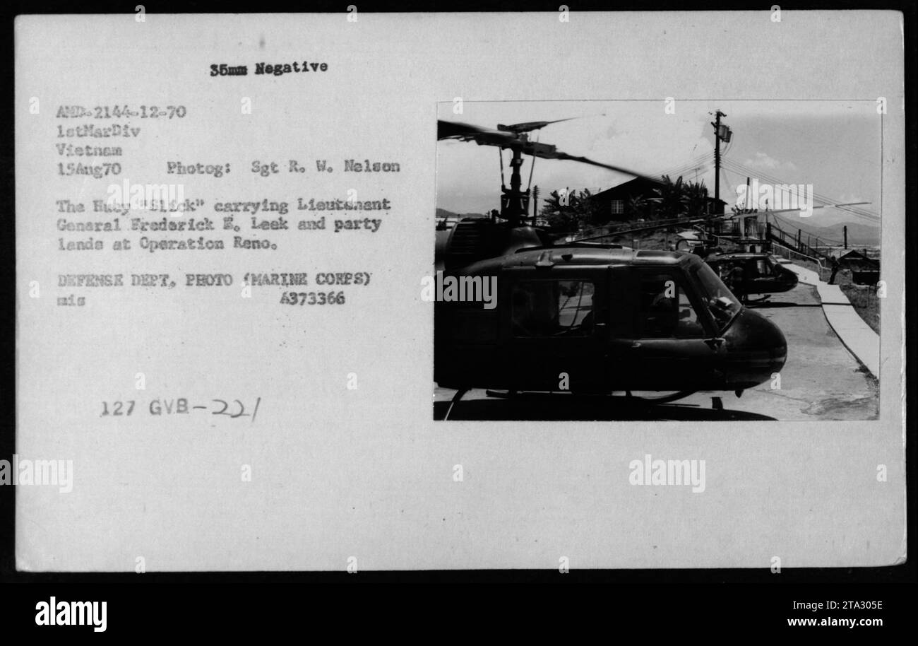 American military activities in vietnam war Black and White Stock ...