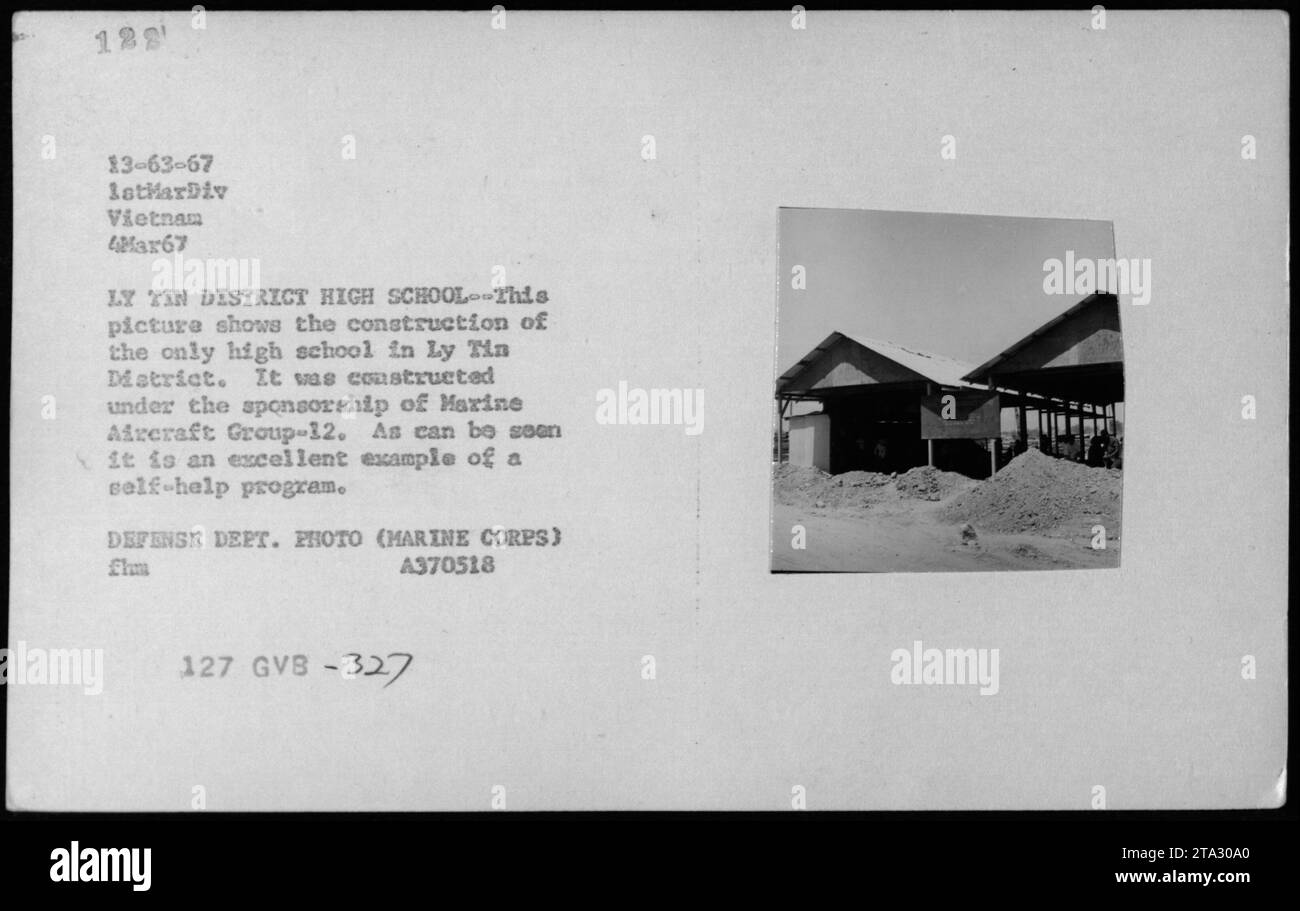 On March 4, 1967, construction of the first high school in Ly Tin ...