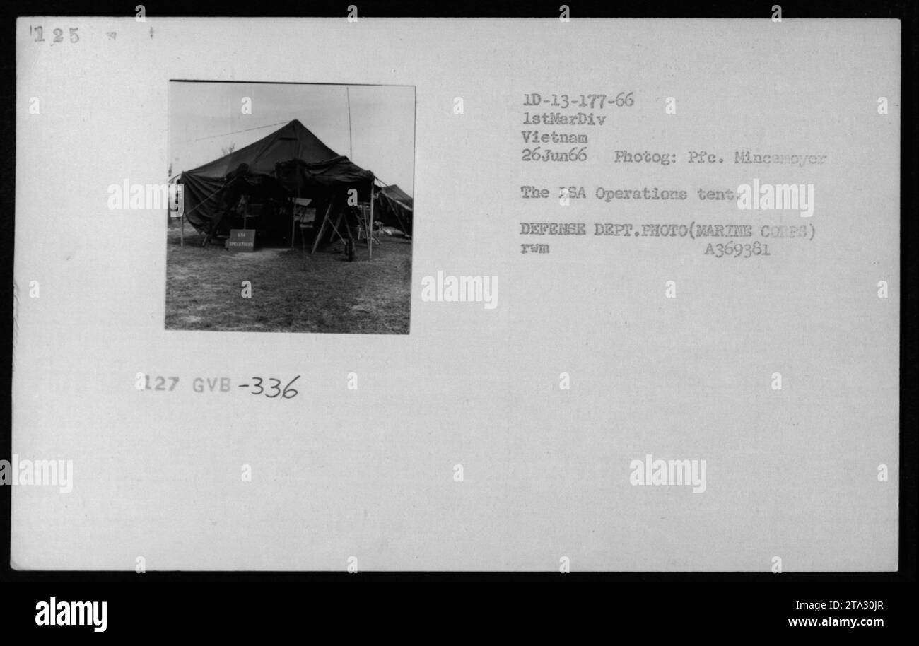 A photograph taken on June 26, 1966, during the Vietnam War, shows ...