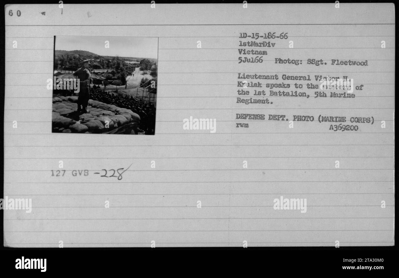 Lieutenant general victor h krulak hi-res stock photography and images ...