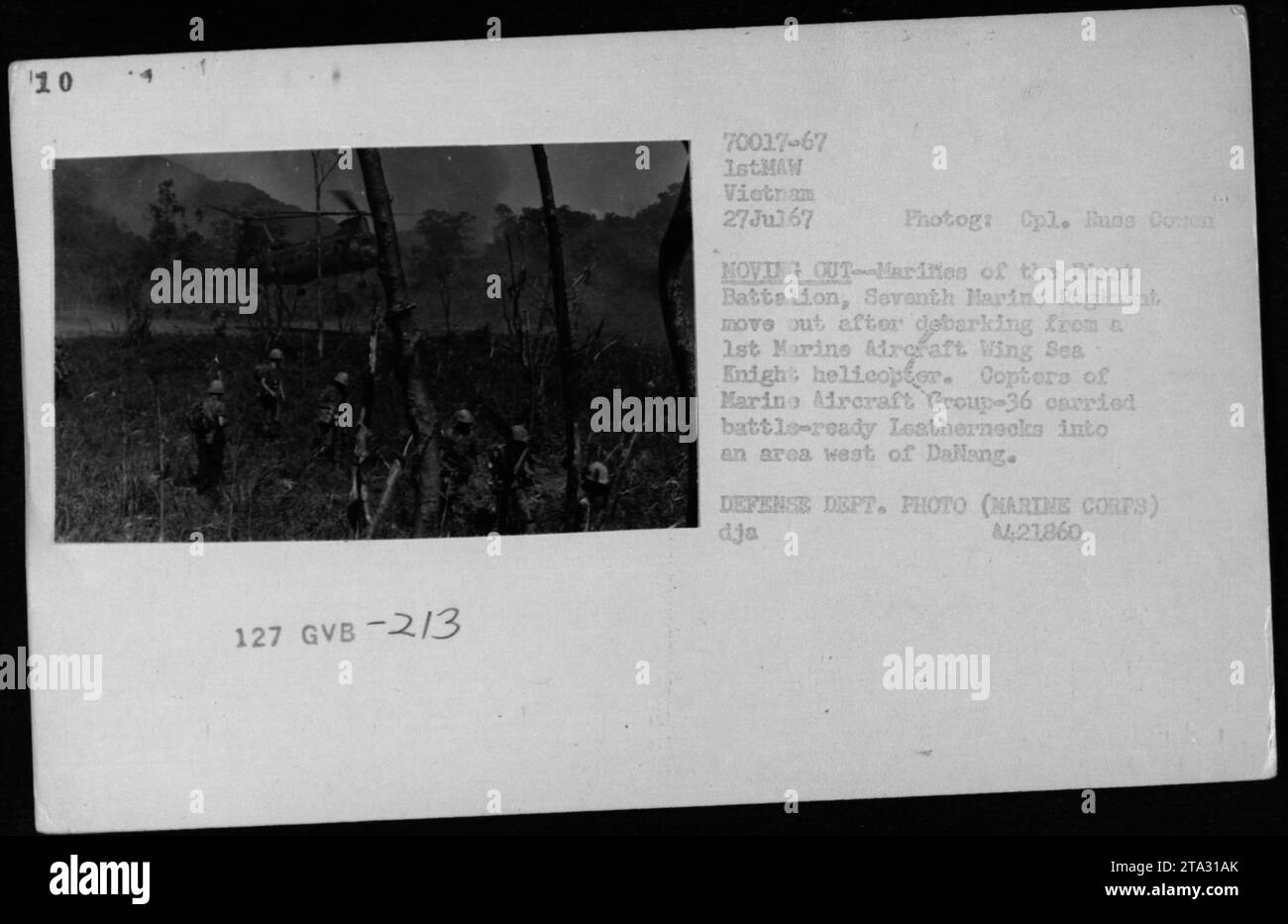 Marines from the 1st Battalion, 7th Marine Regiment are seen ...