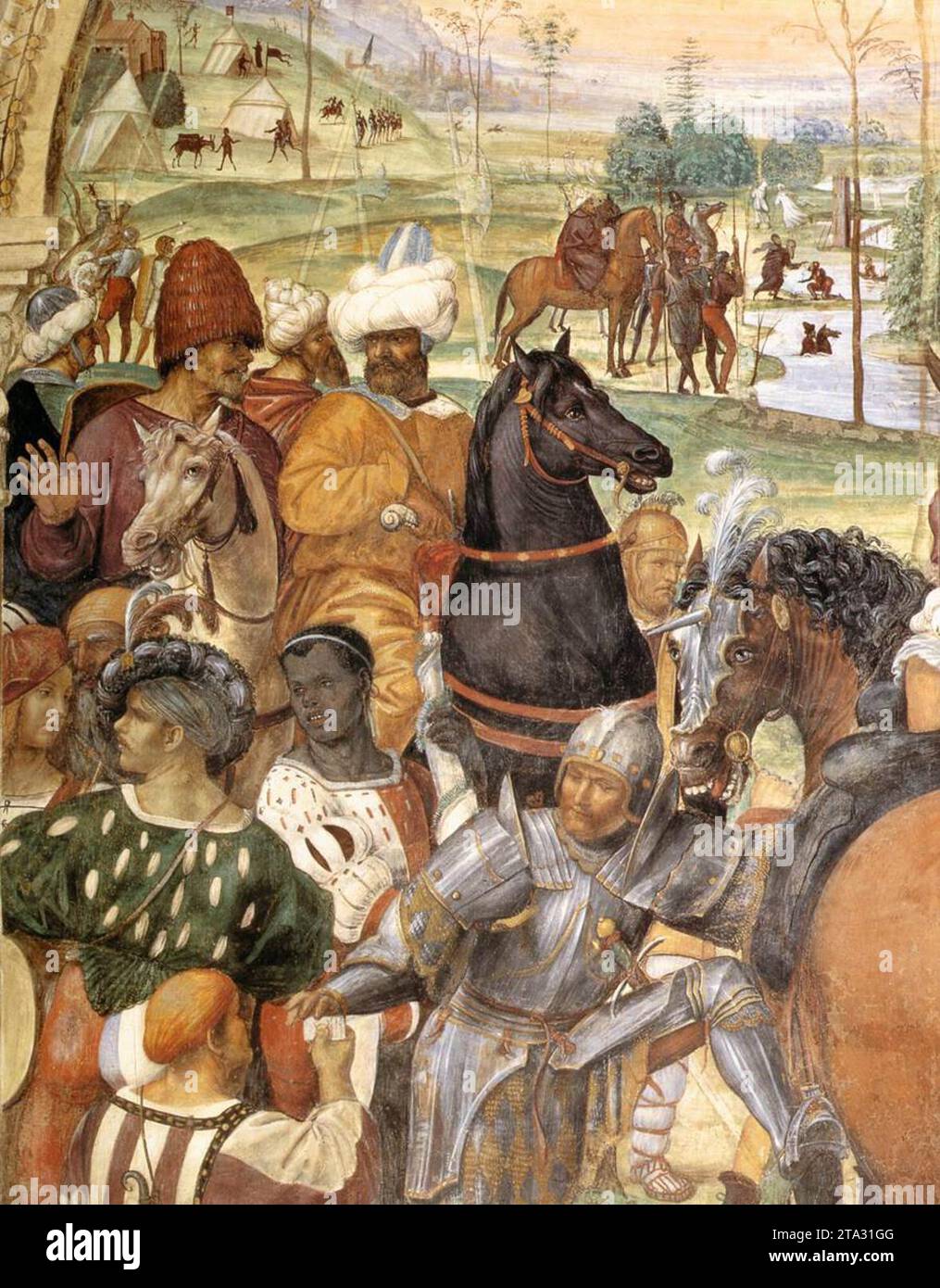 Life of St Benedict, Scene 30: Benedict Foretells the Destruction of ...