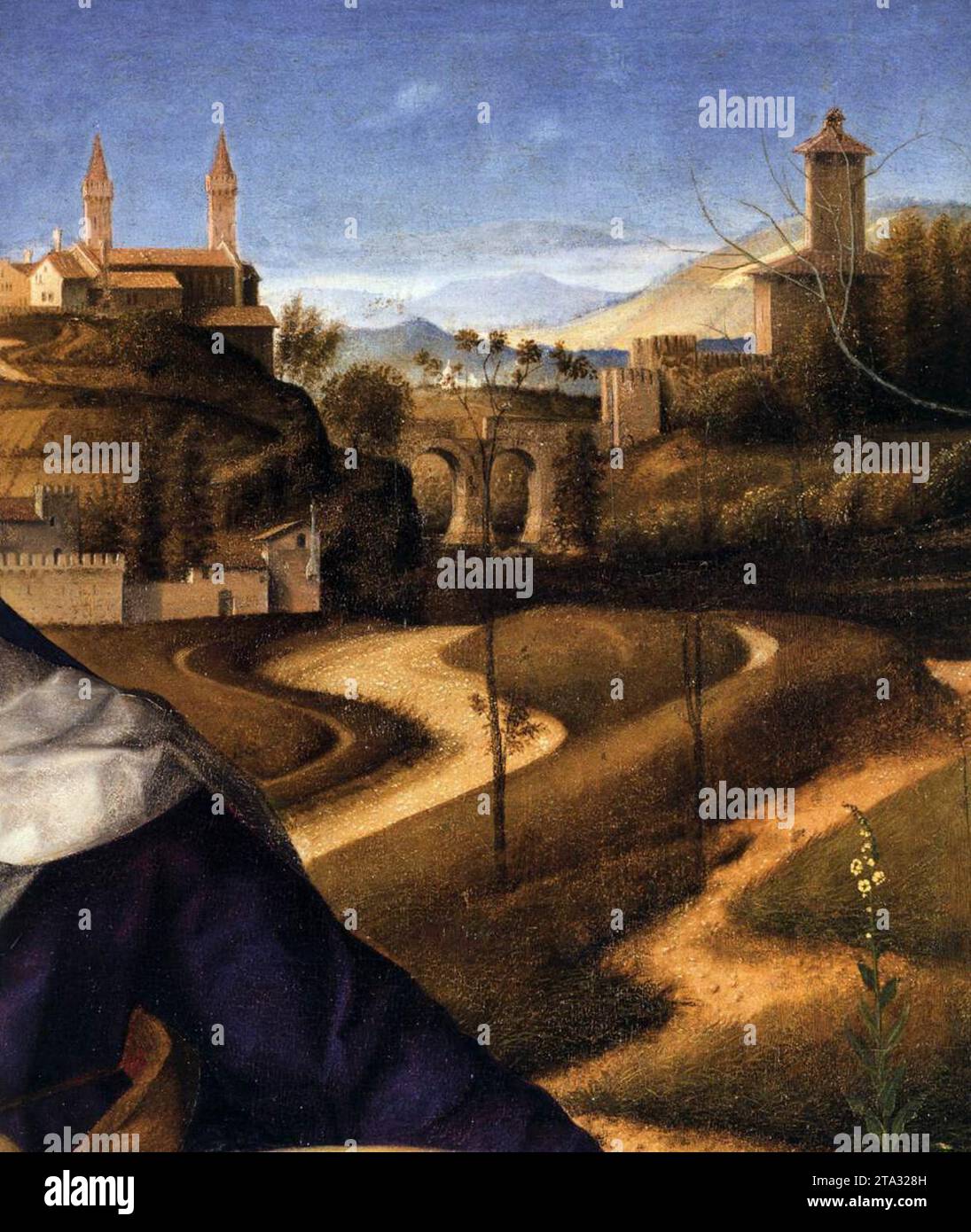 Pietà (detail) 1505 by Giovanni Bellini Stock Photo - Alamy