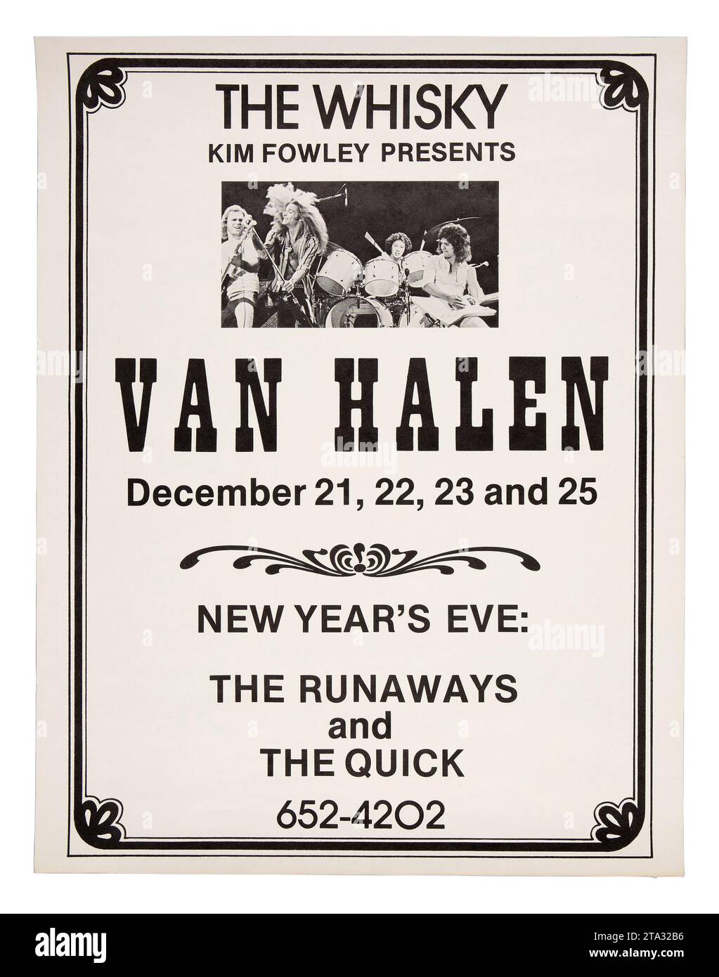 Kim Fowley presents Van Halen, The Runaways and The Quick - Whisky A Go ...