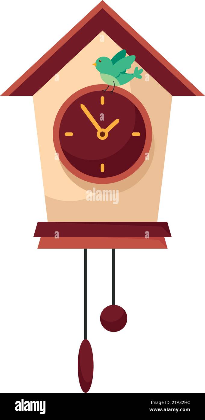 germany cuckoo clock bird Stock Vector Image & Art - Alamy