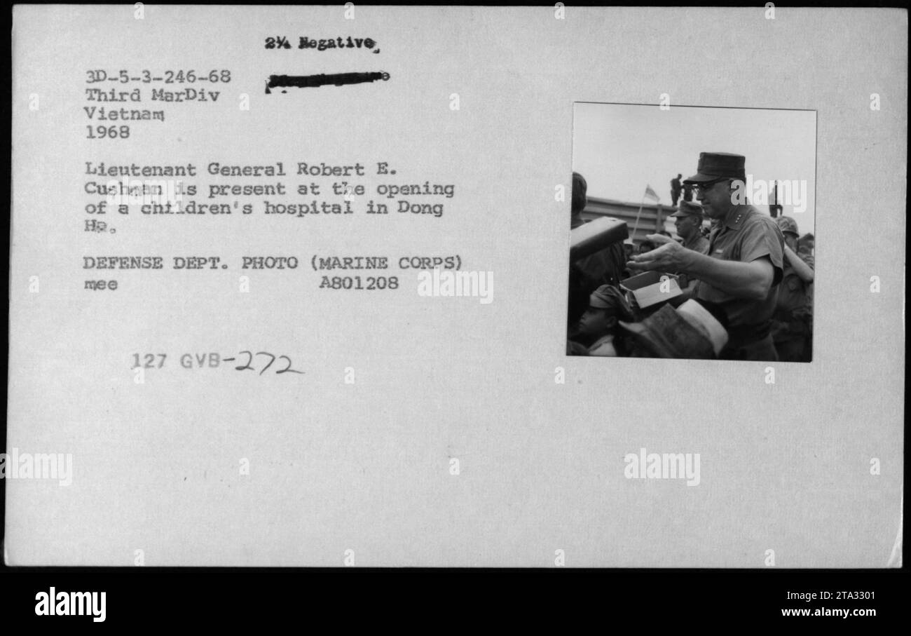 General robert e cushman hi-res stock photography and images - Alamy