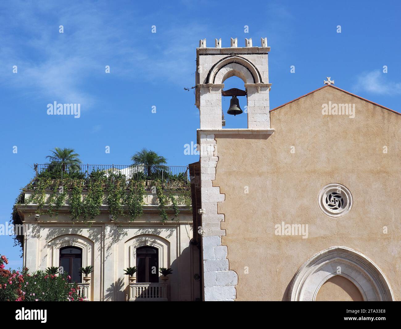 Chiesa di Sant'Agostino, Church of Saint Augustine, Taormina, Messina ...