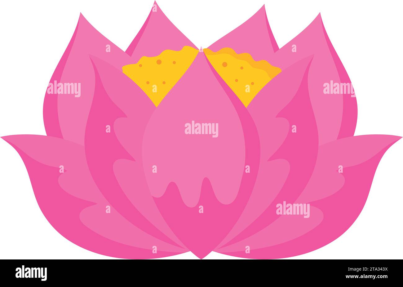 Holy lotus flower Cut Out Stock Images & Pictures - Alamy