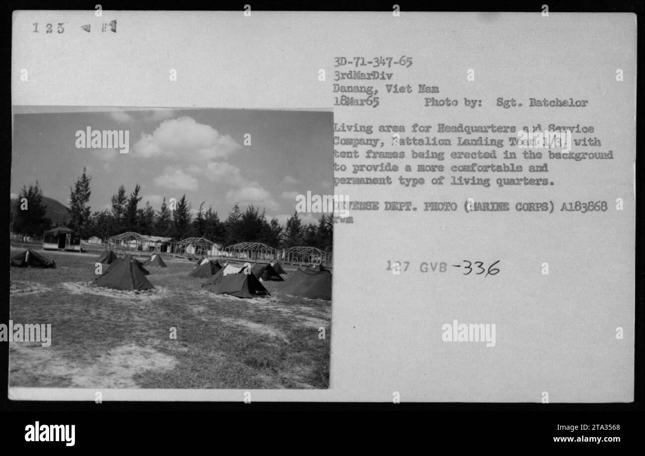 American soldiers living quarters Black and White Stock Photos & Images ...