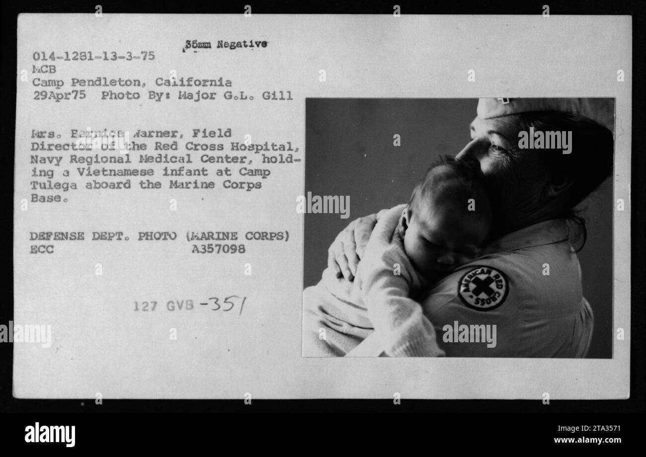 "Major G.L. Gill, ars. Bernice Warmer, and Field Director of the Red ...